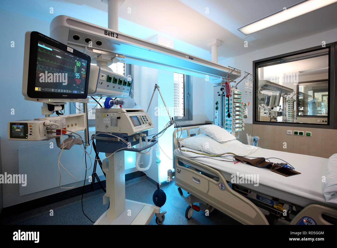 Icu Hospital Room Empty