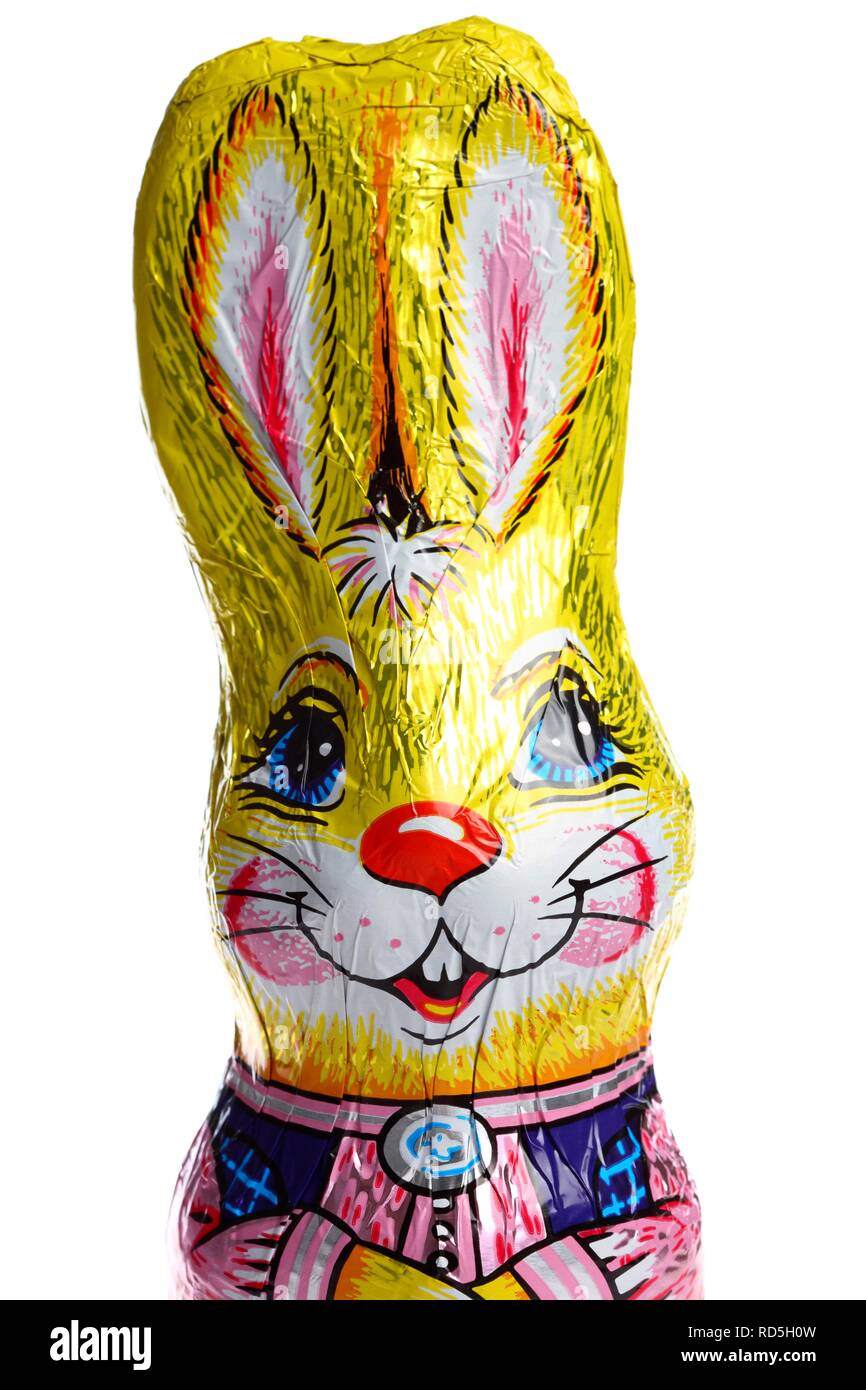 Chocolate Easter Bunny Stock Photo - Alamy
