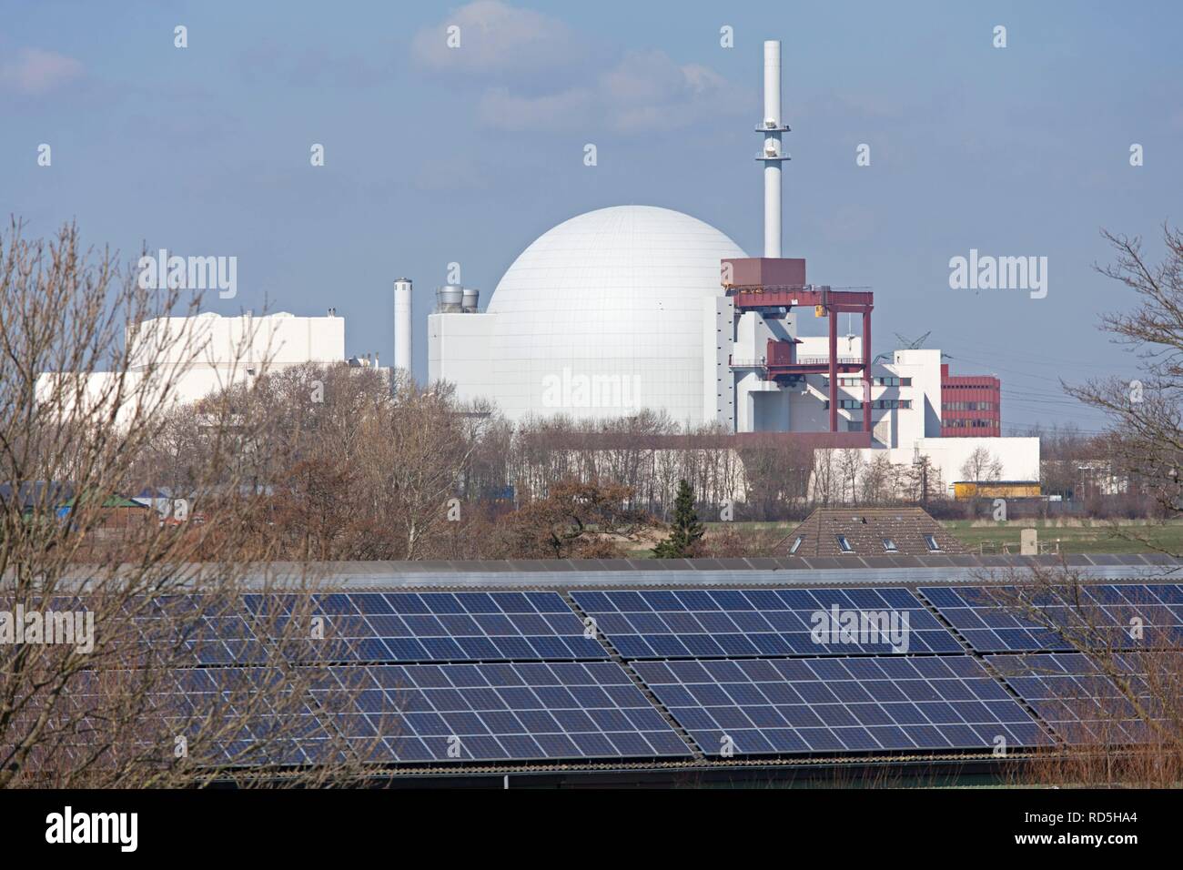 Solar voltaic power plant hi-res stock photography and images - Alamy