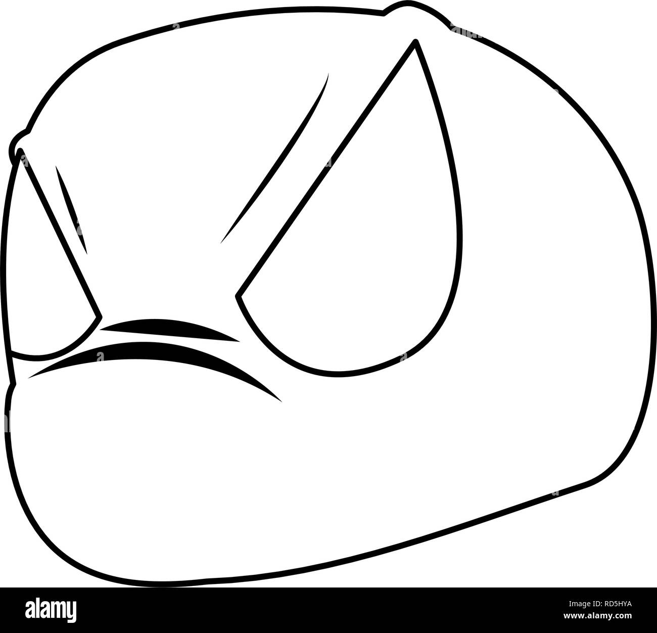 villain icon video game background vector illustration Stock Vector ...