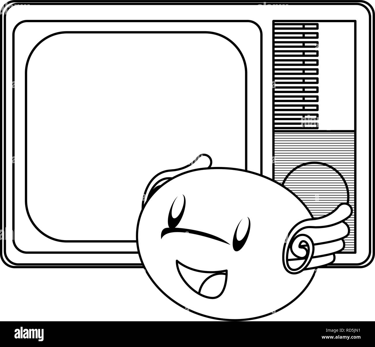 video game character fantasy and television vector illustration Stock ...