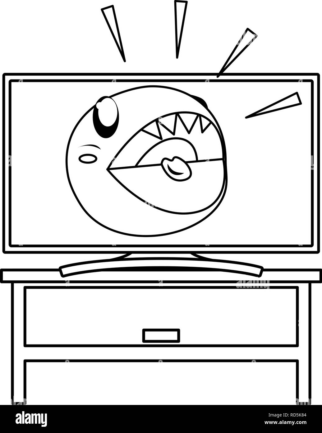 Smiling guy online video Black and White Stock Photos & Images - Alamy