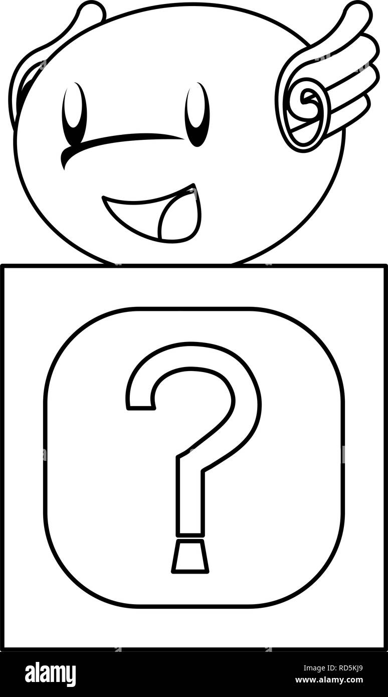 video game character and box vector illustration Stock Vector Image ...