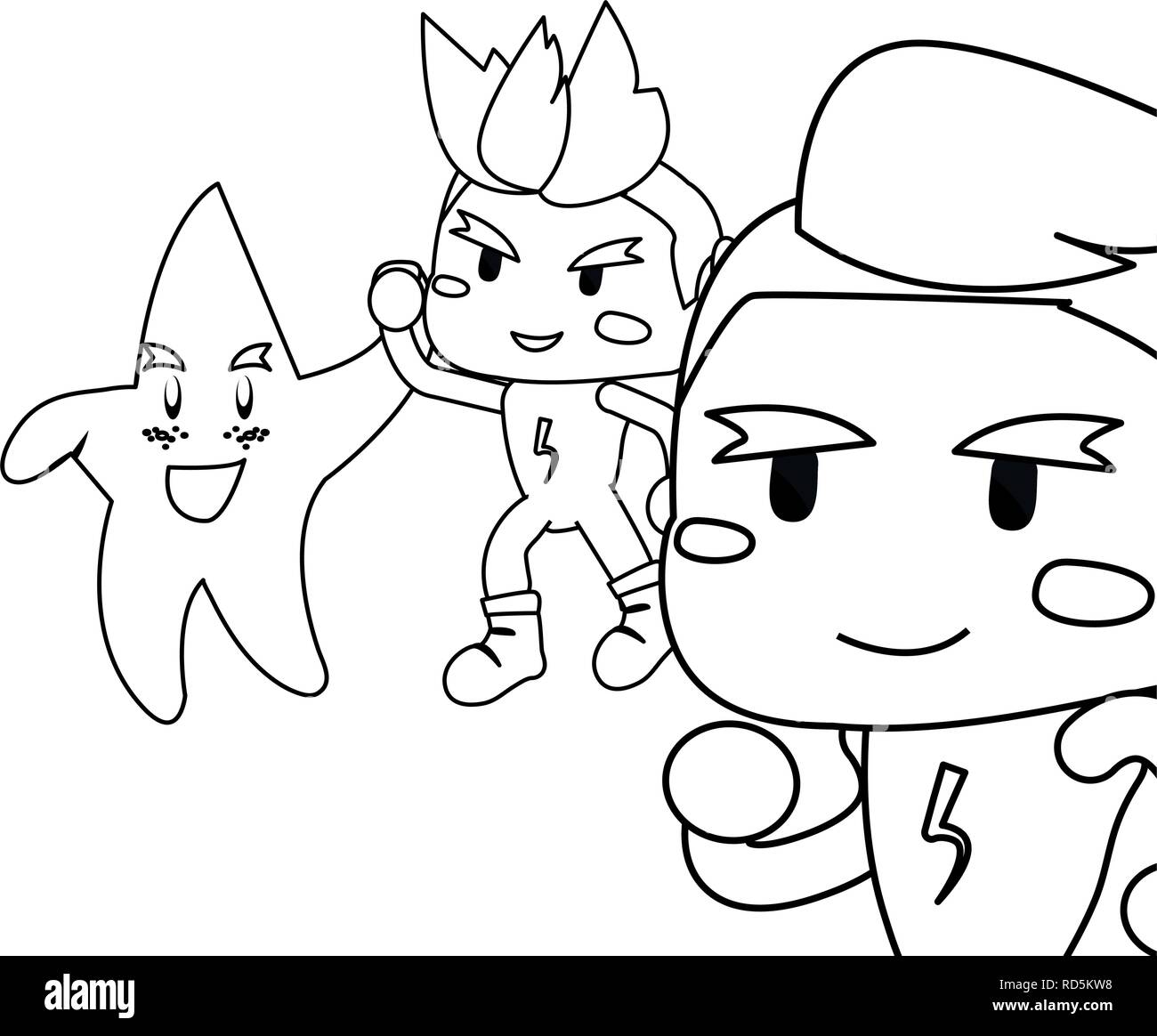Gamer Boy Avatars Printable Package