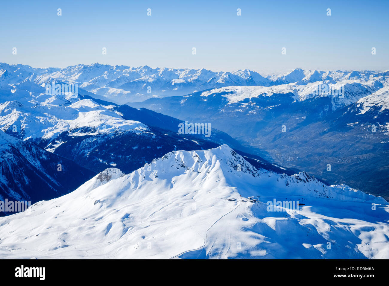 Aiguille rouge ski hi-res stock photography and images - Alamy