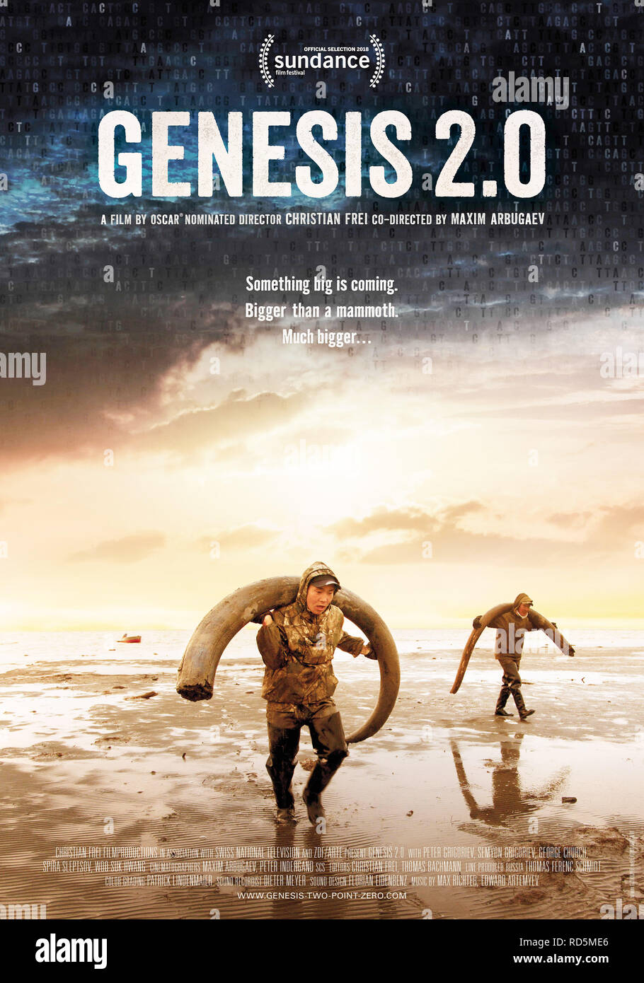GENESIS 2.0, poster, 2018. © Kimstim Films / courtesy Everett ...