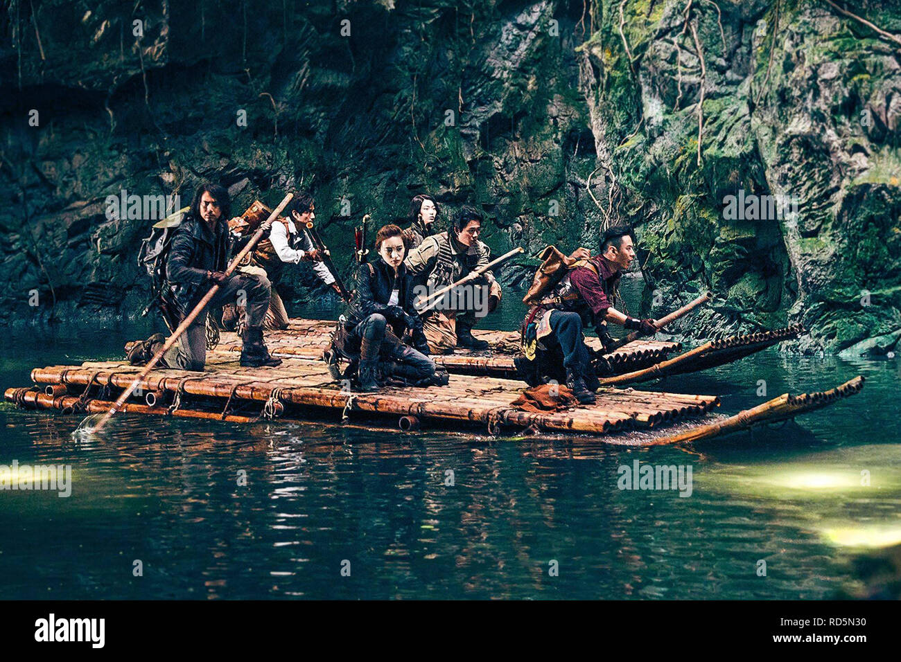 MOJIN: THE WORM VALLEY, from left: CAI Hang, CHENG Taishen, GU Xuan ...