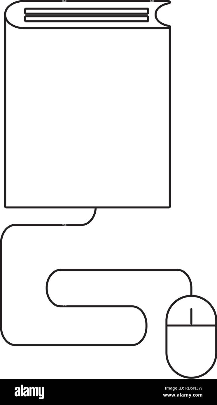 E book mouse Stock Vector Images - Alamy