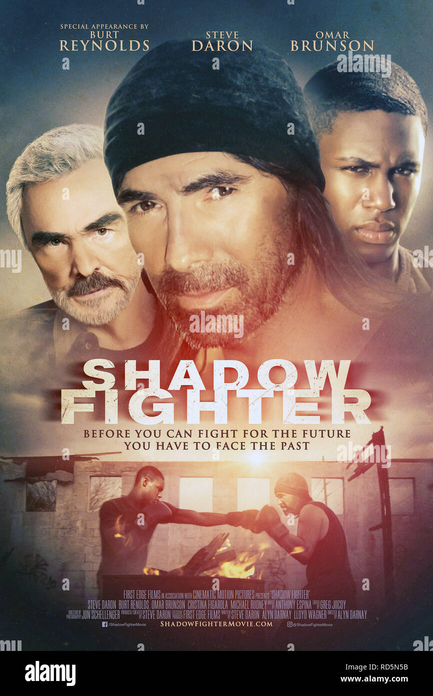 SHADOW FIGHTER, US poster, top from left: Burt Reynolds, Steve Daron ...