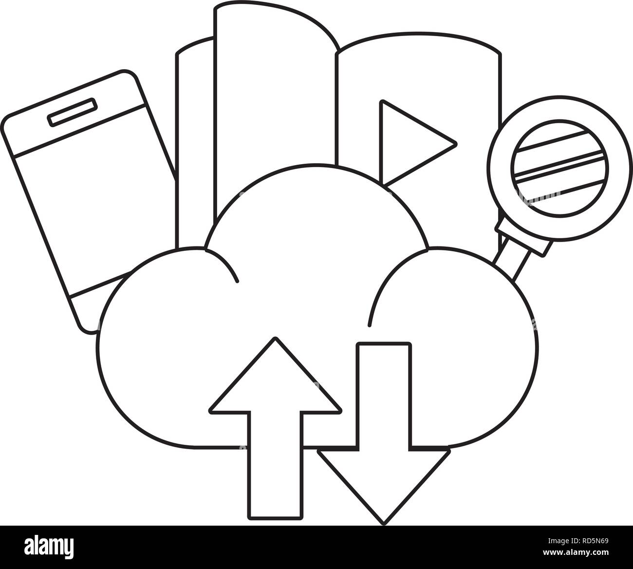 Transfer learning Stock Vector Images - Alamy