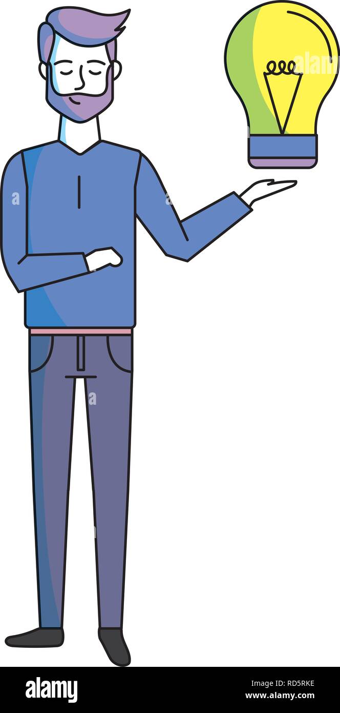 Workplace light bulb Stock Vector Images - Alamy