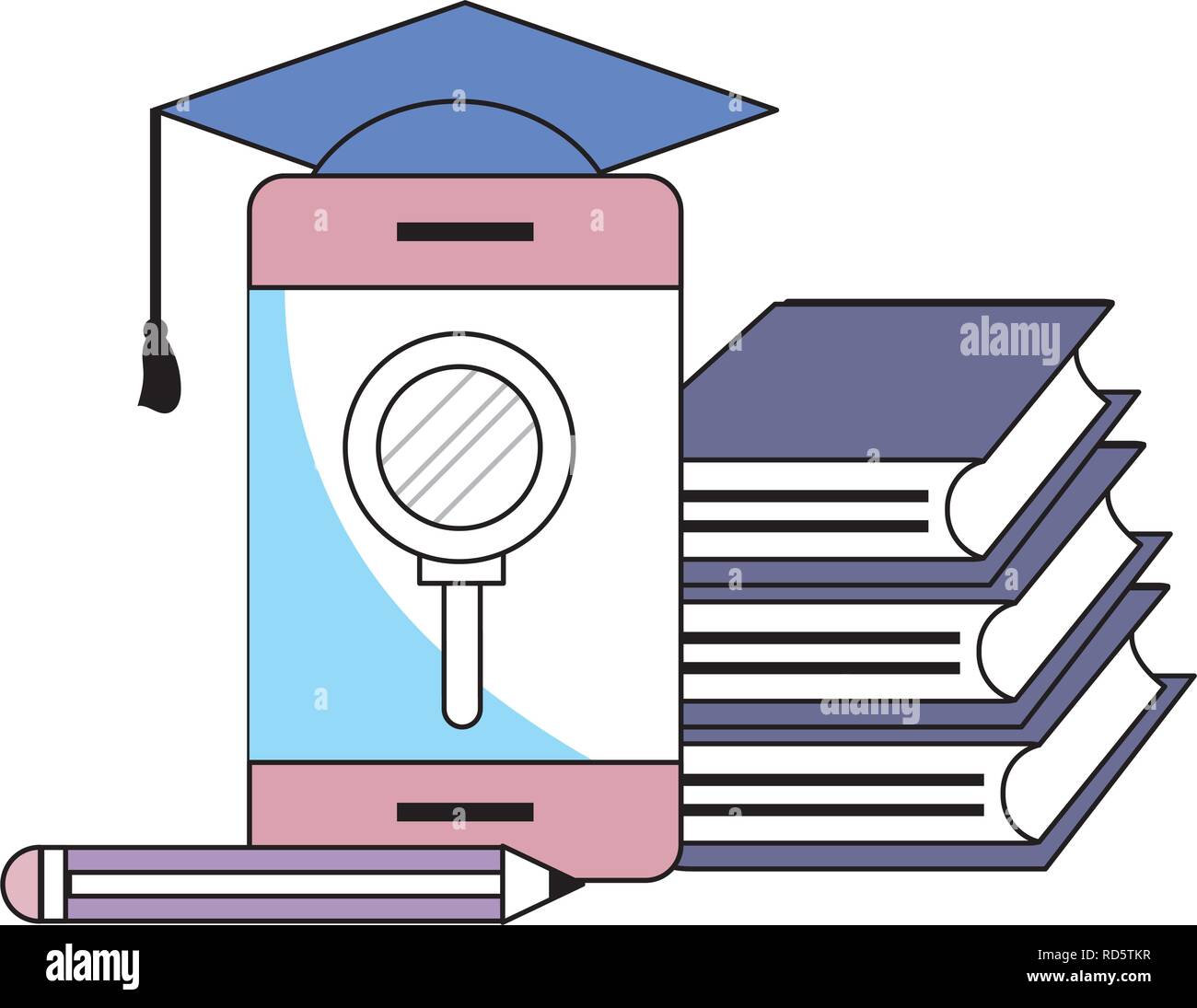 Digital books writing Stock Vector Images - Alamy