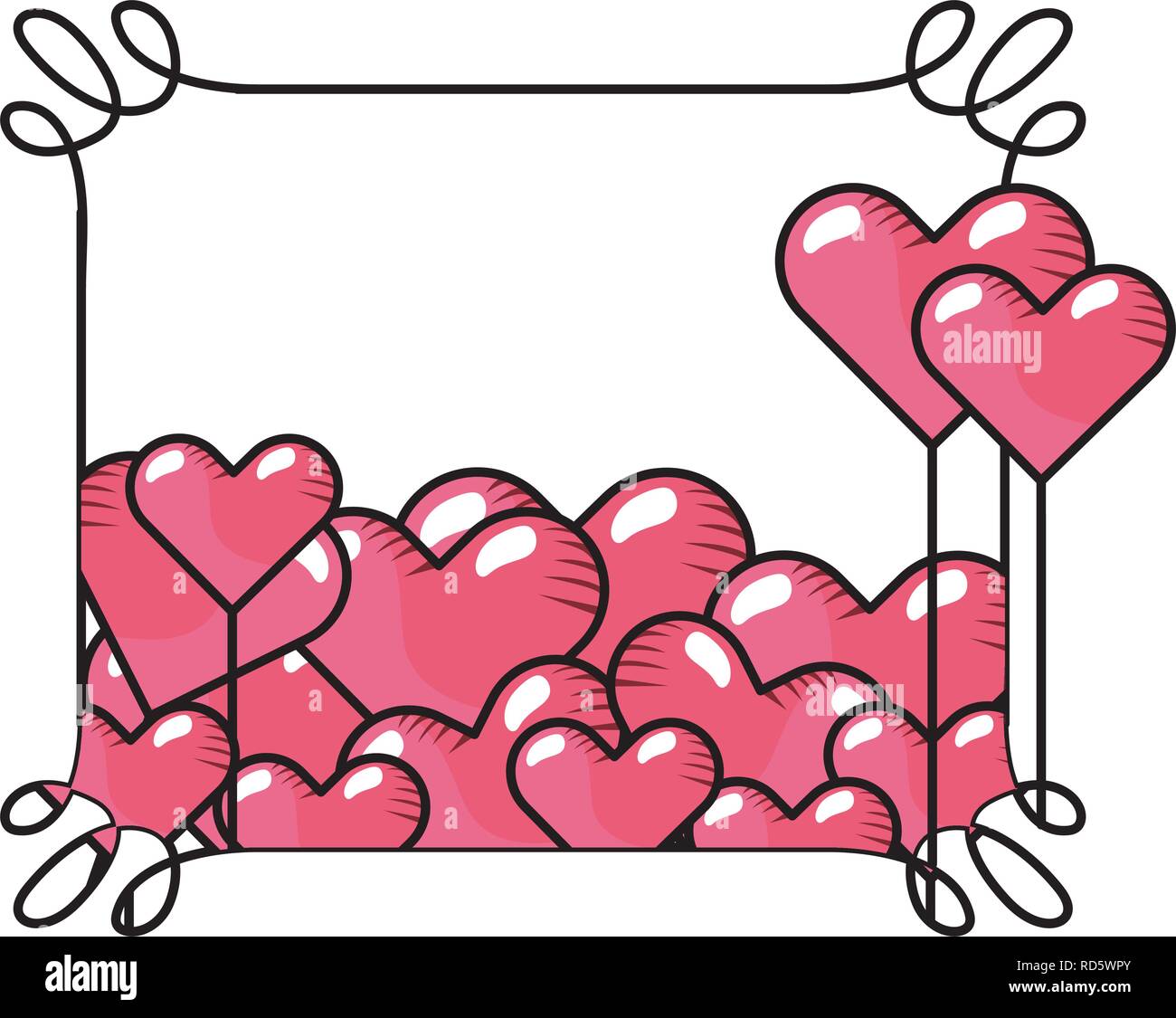 Curvy frame hi-res stock photography and images - Alamy