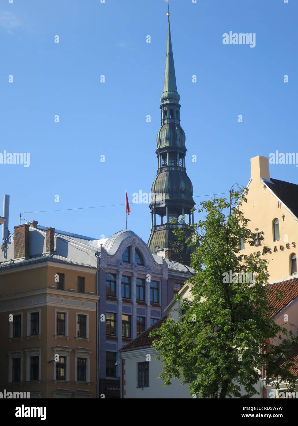 Altstadt Riga 1 Stock Photo - Alamy