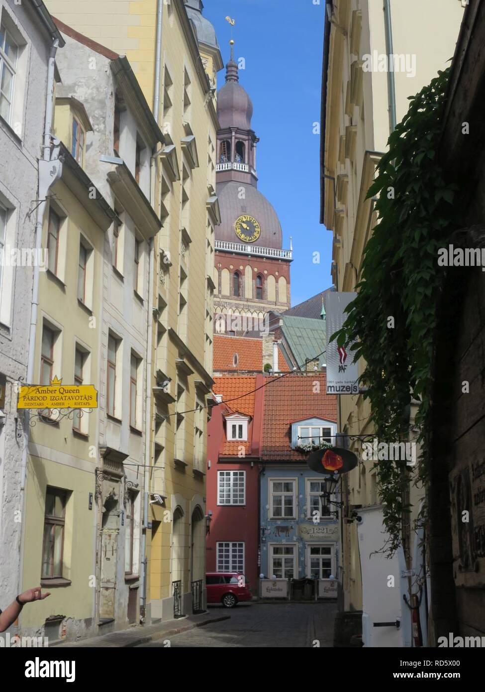 Altstadt Riga 2 Stock Photo - Alamy