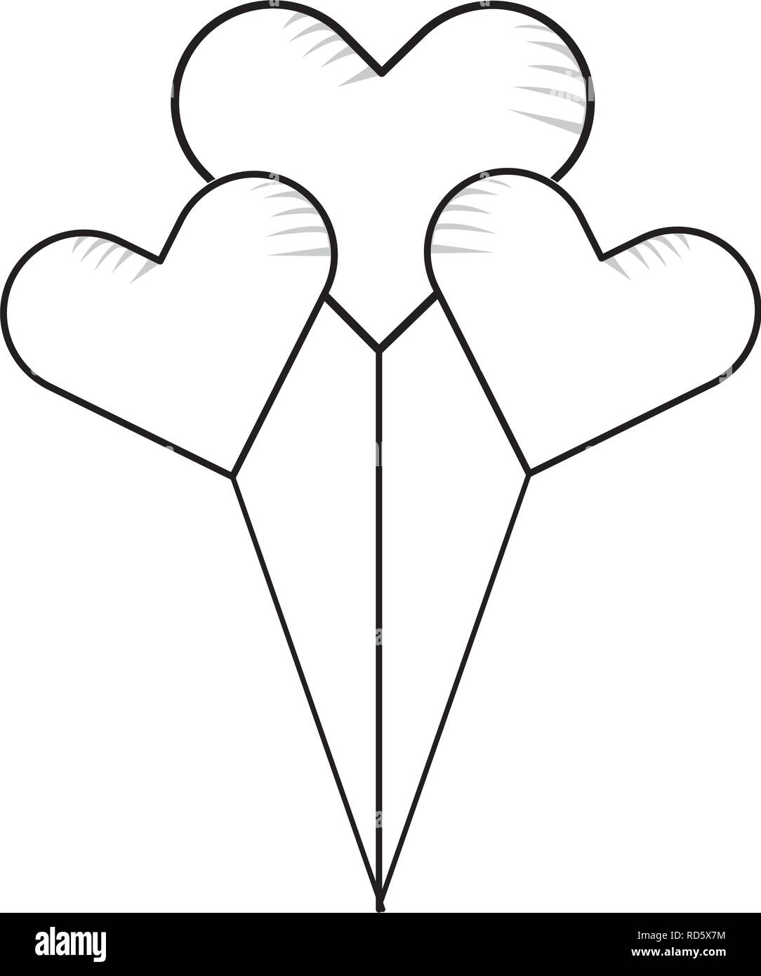 Balloons decor Black and White Stock Photos & Images - Alamy