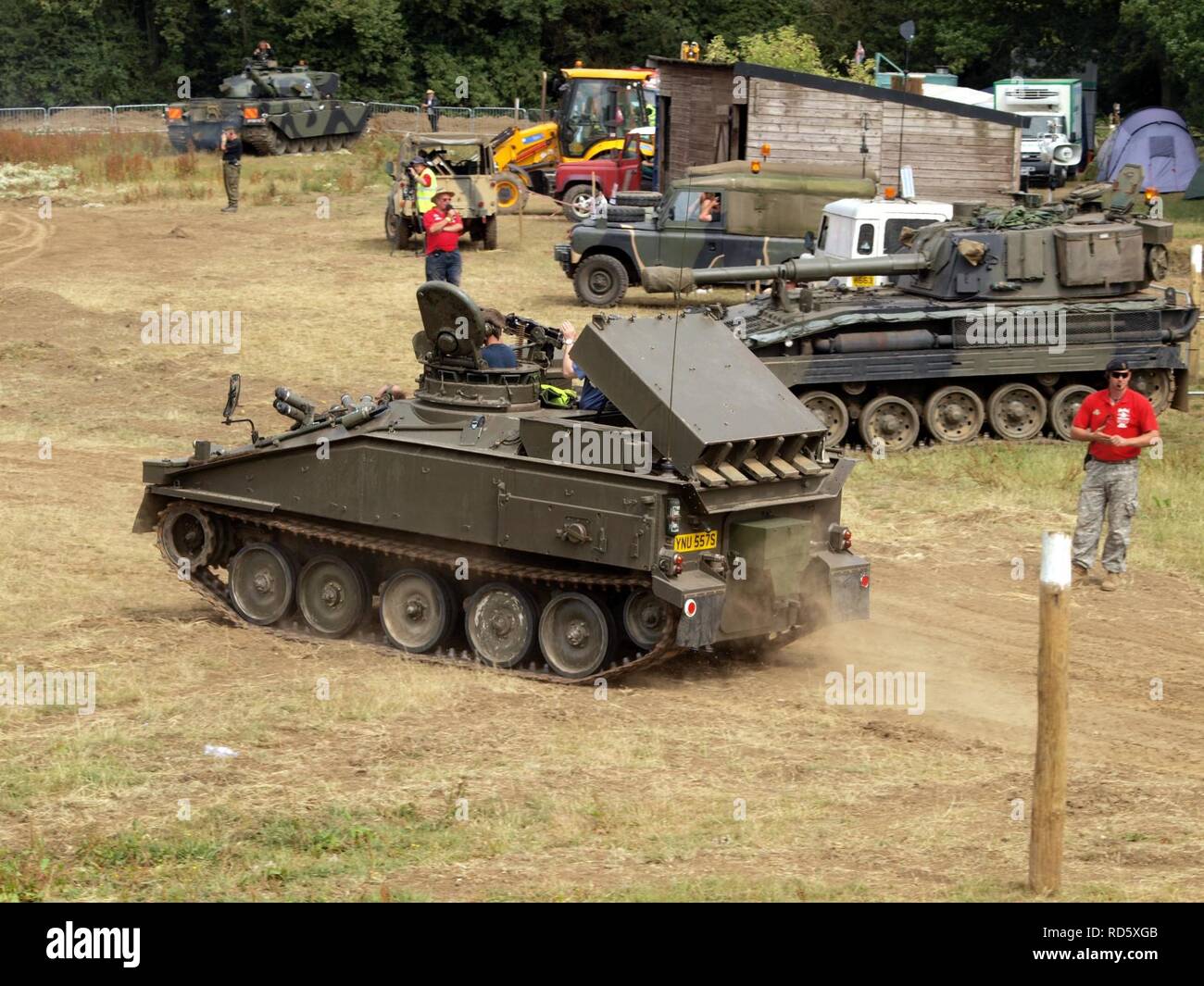 Alvis FV102 Striker owned by Malcolm McMillan pic01 Stock Photo - Alamy