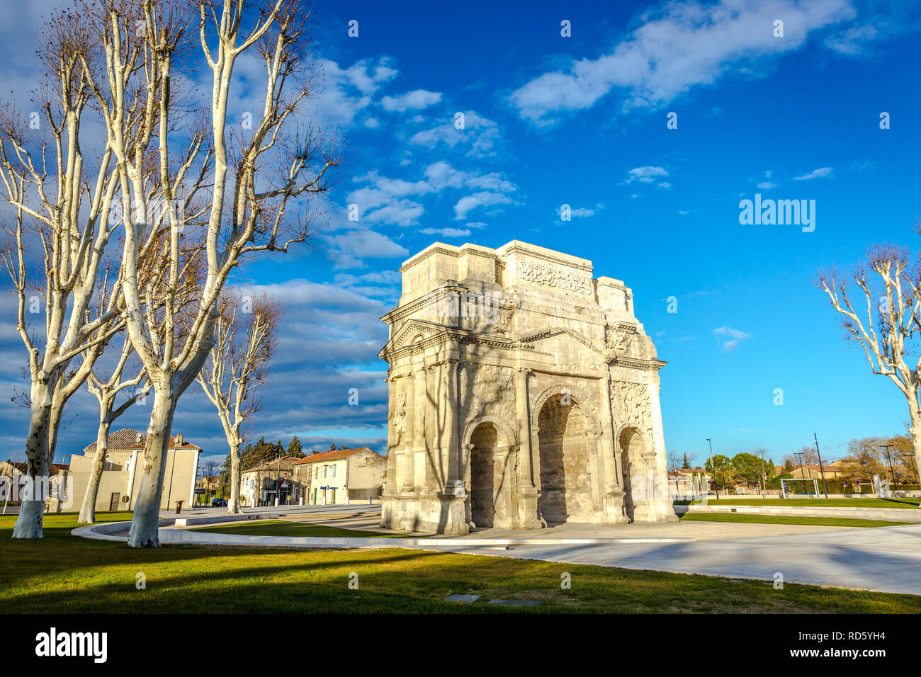 The theatre and triumphal arch hi-res stock photography and images - Alamy