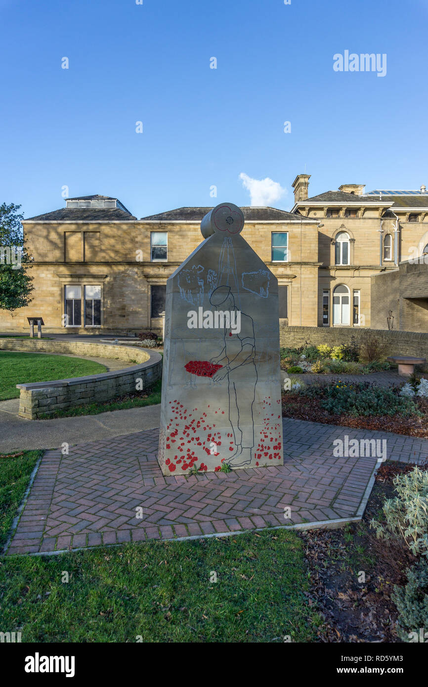 Memorial Garden, Tolson Museum, Ravensknowle park, wakefield road ...