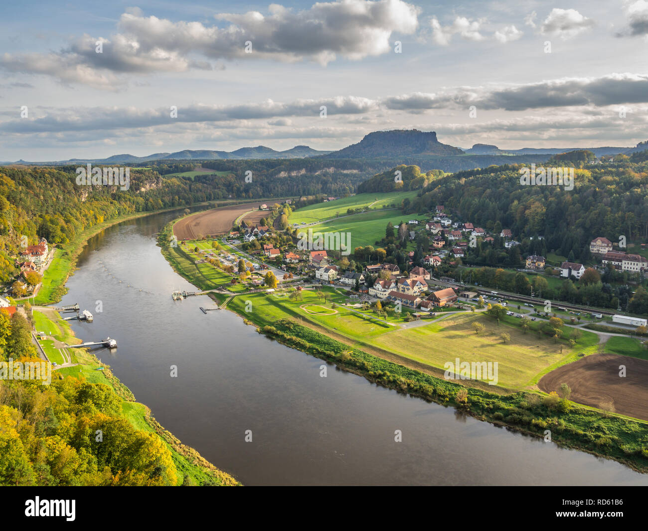 Bastion bridge elbe valley hi-res stock photography and images - Alamy