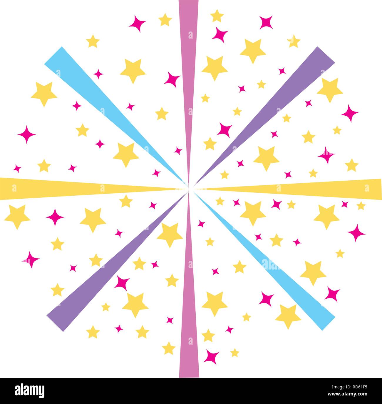 carnival stars decoration icon Stock Vector Image & Art - Alamy