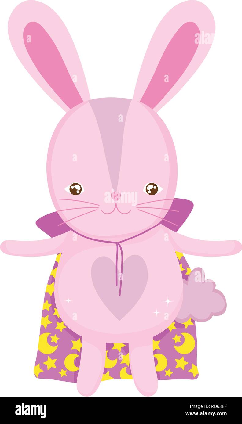 cute circus rabbit with layer Stock Vector Image & Art - Alamy