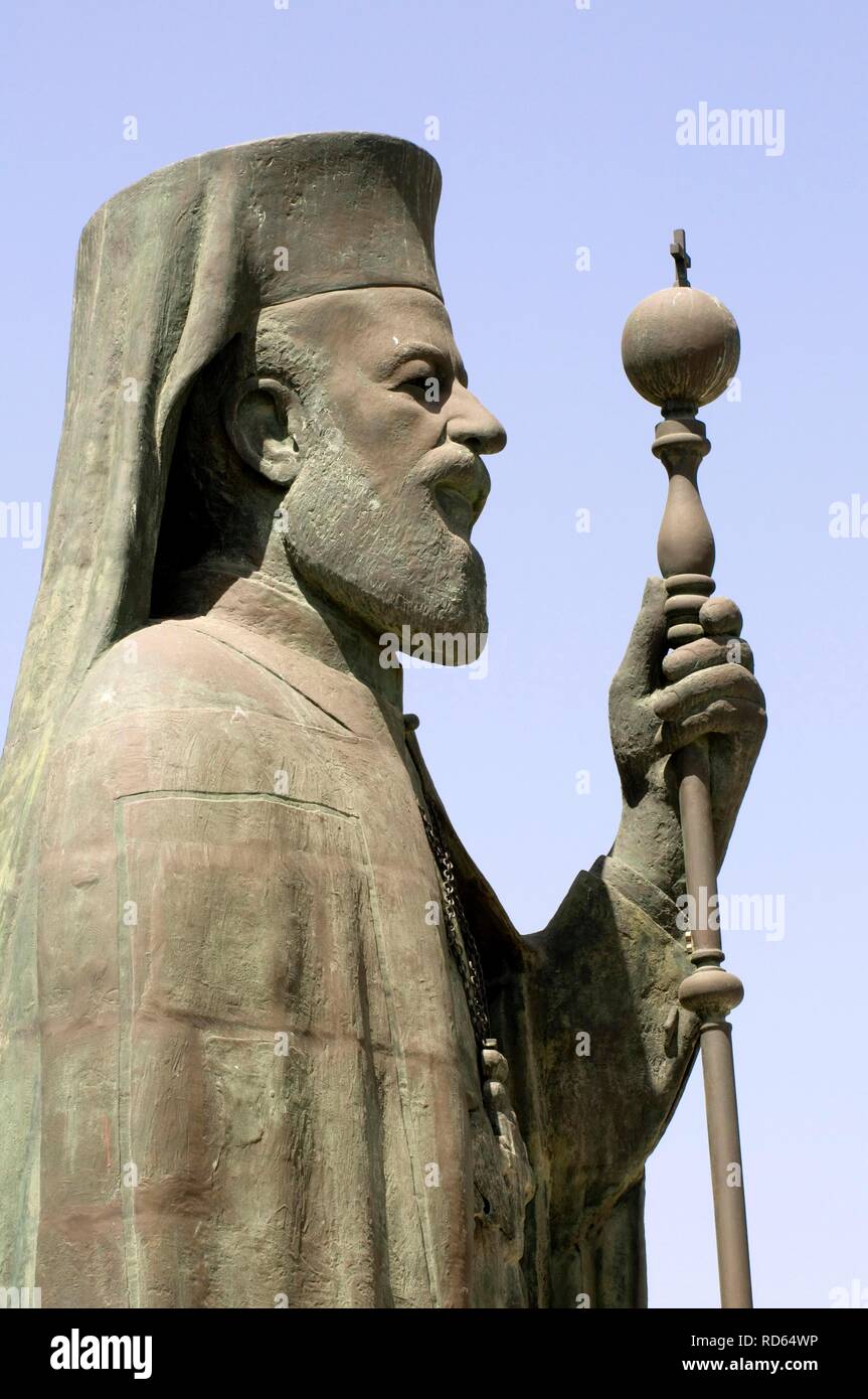 Makarios monument hi-res stock photography and images - Alamy
