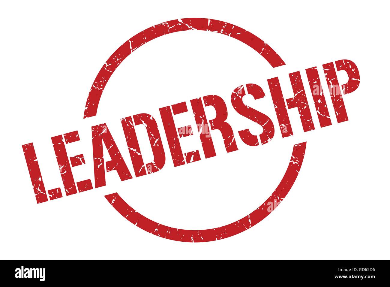 leadership red round stamp Stock Vector Image & Art - Alamy