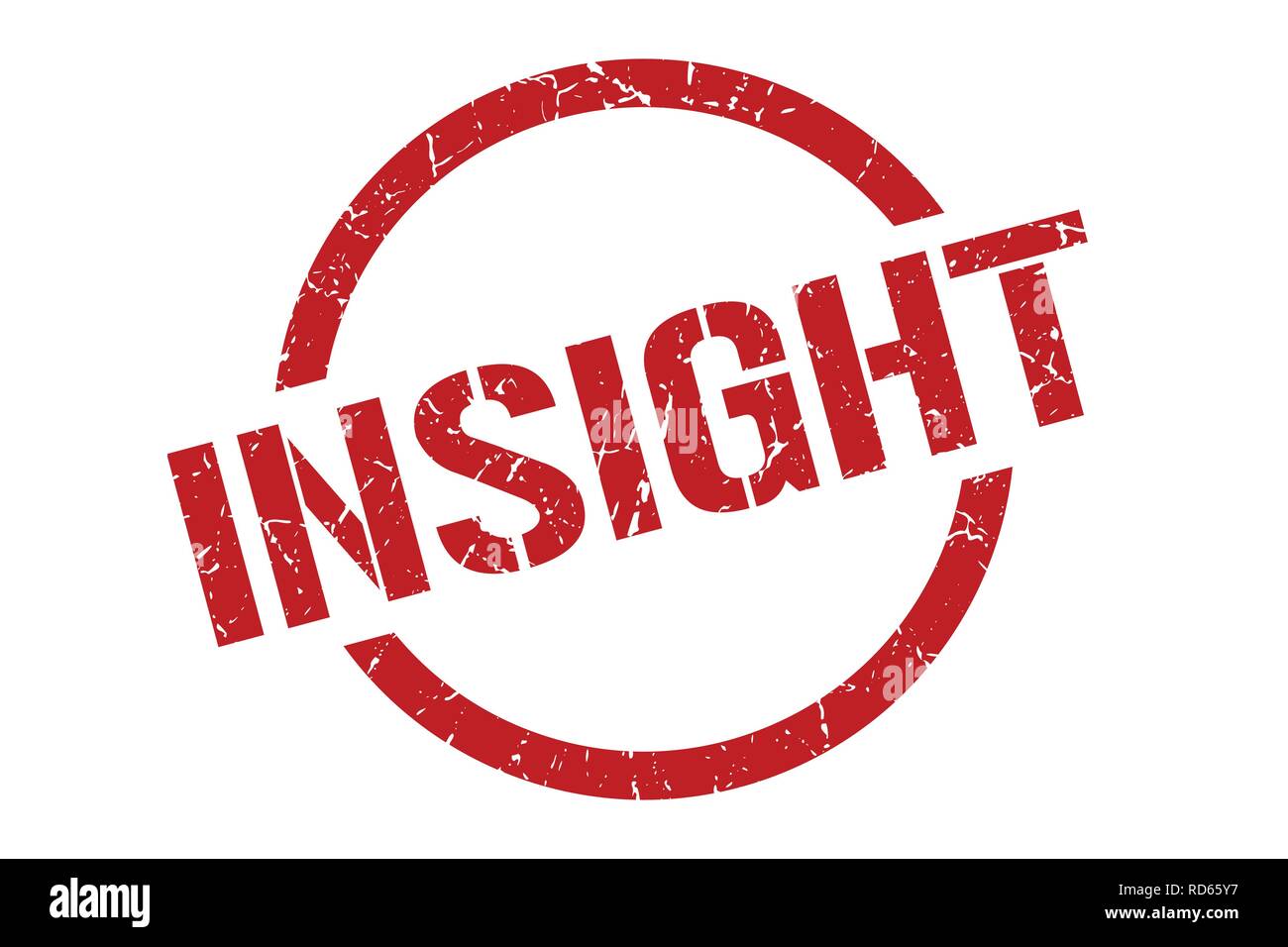 insight red round stamp Stock Vector Image & Art - Alamy