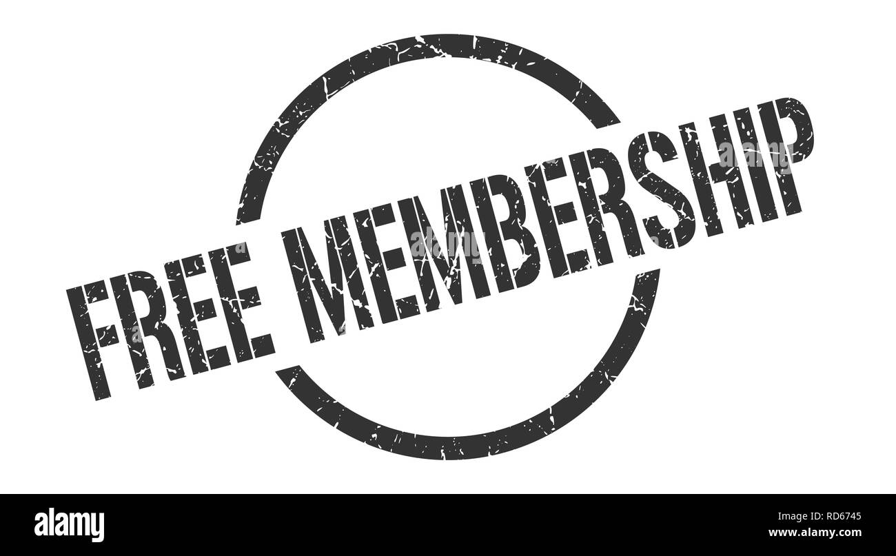 Membership sticker Black and White Stock Photos & Images - Alamy