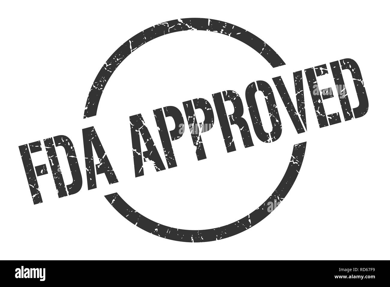 Fda approved stamp Black and White Stock Photos & Images - Alamy