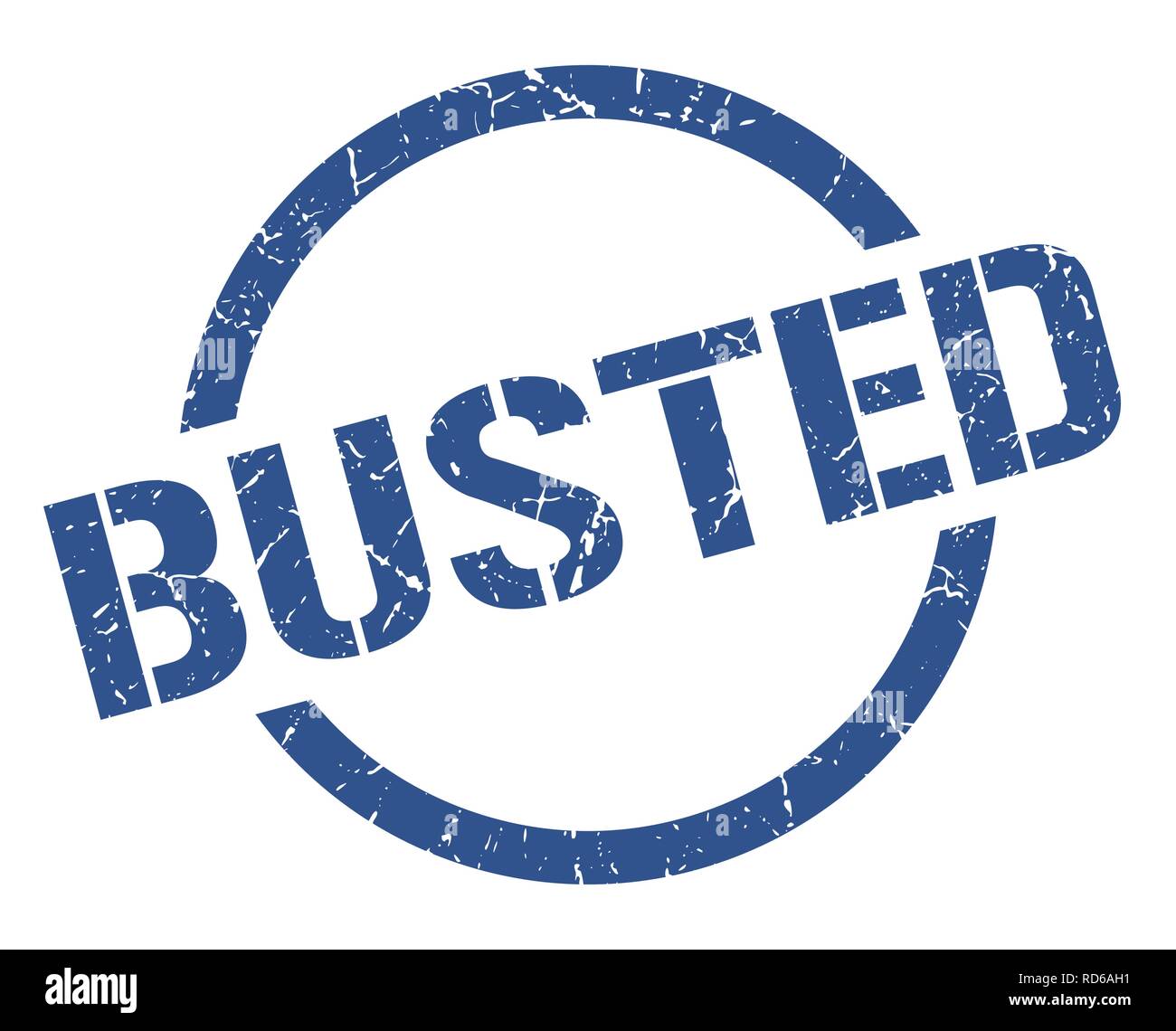 Busted rubber stamp seal Stock Vector Images - Alamy