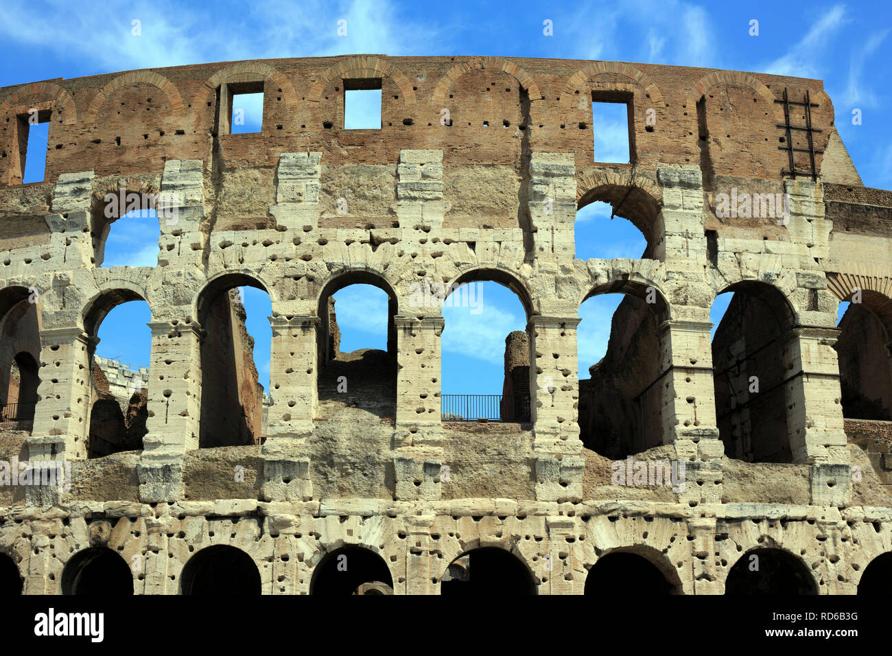 The Colosseum was built in the 70s AD and was the largest amphitheatre ...