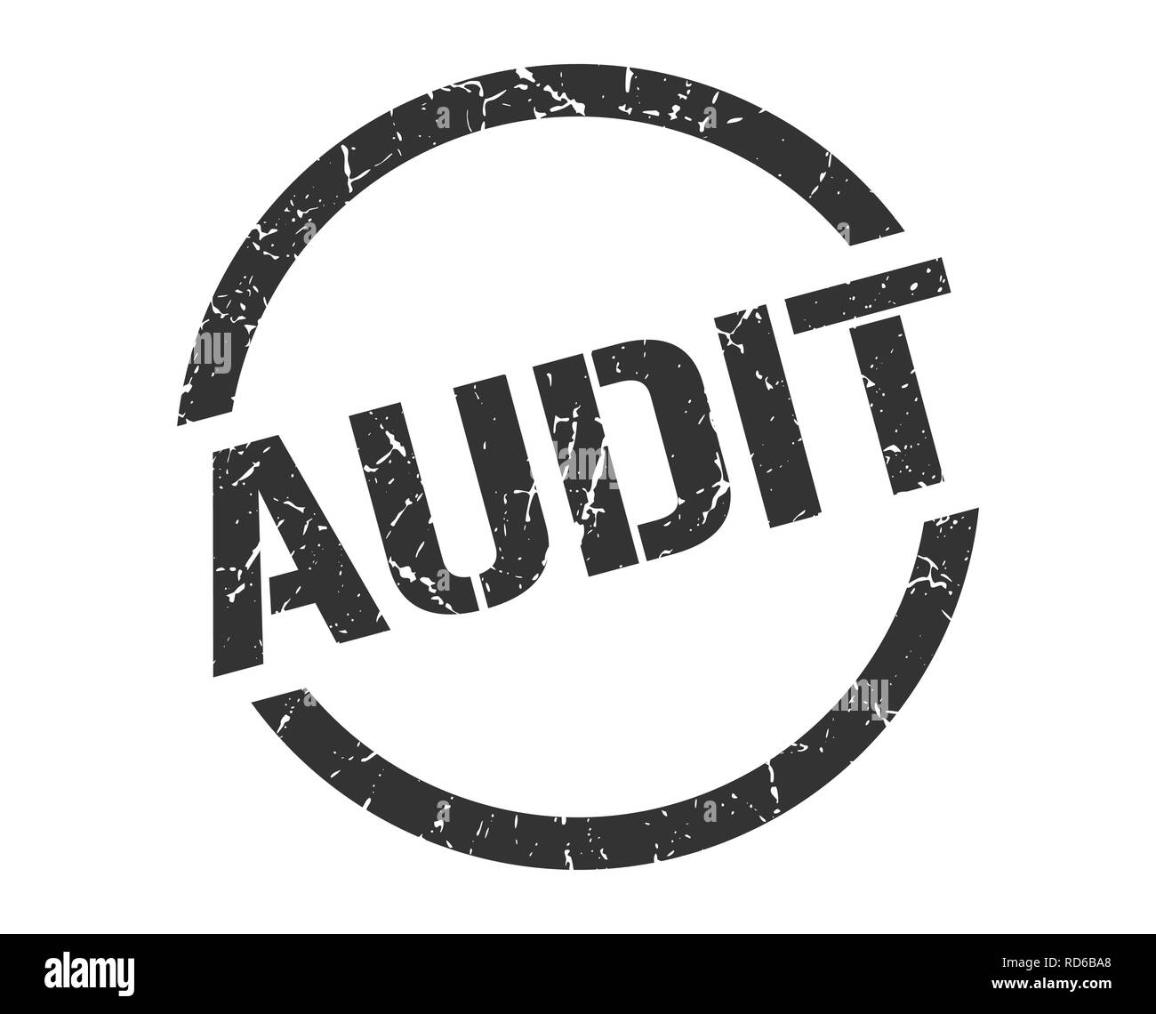 audit black round stamp Stock Vector Image & Art - Alamy