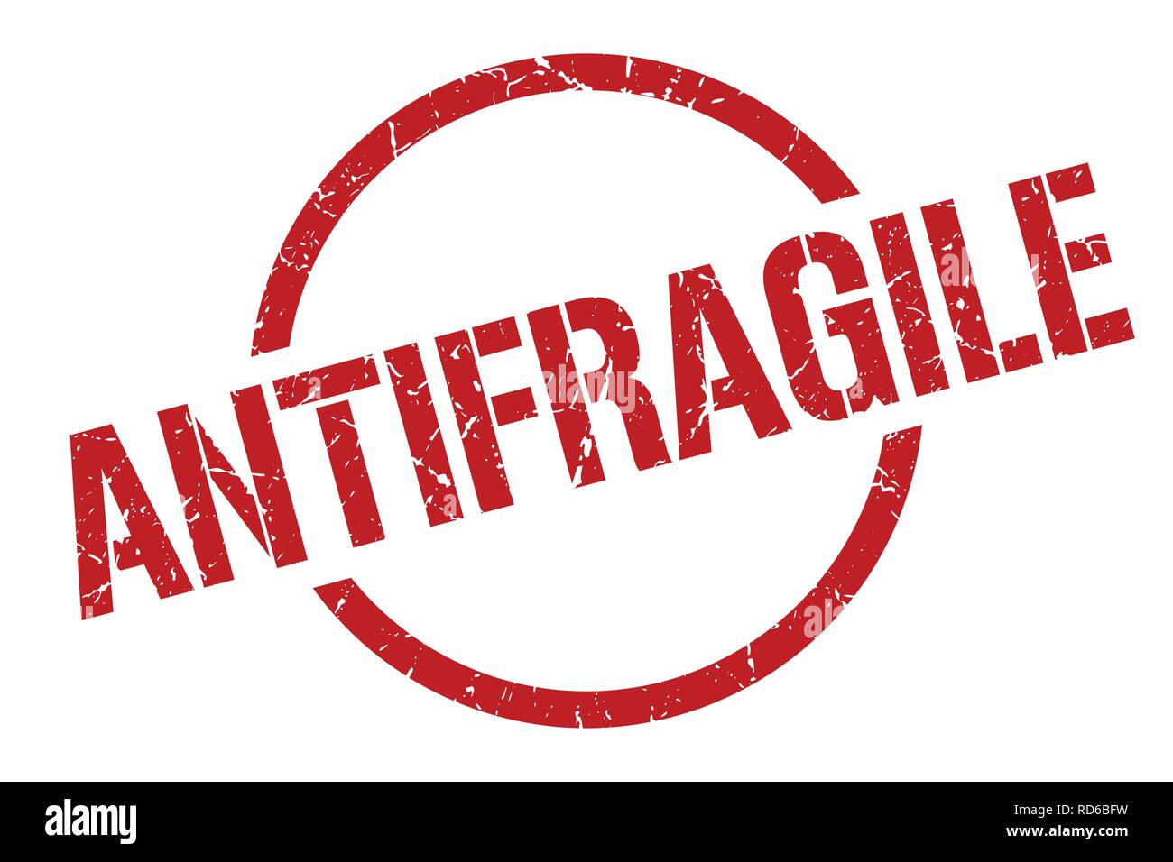 antifragile red round stamp Stock Vector Image & Art - Alamy