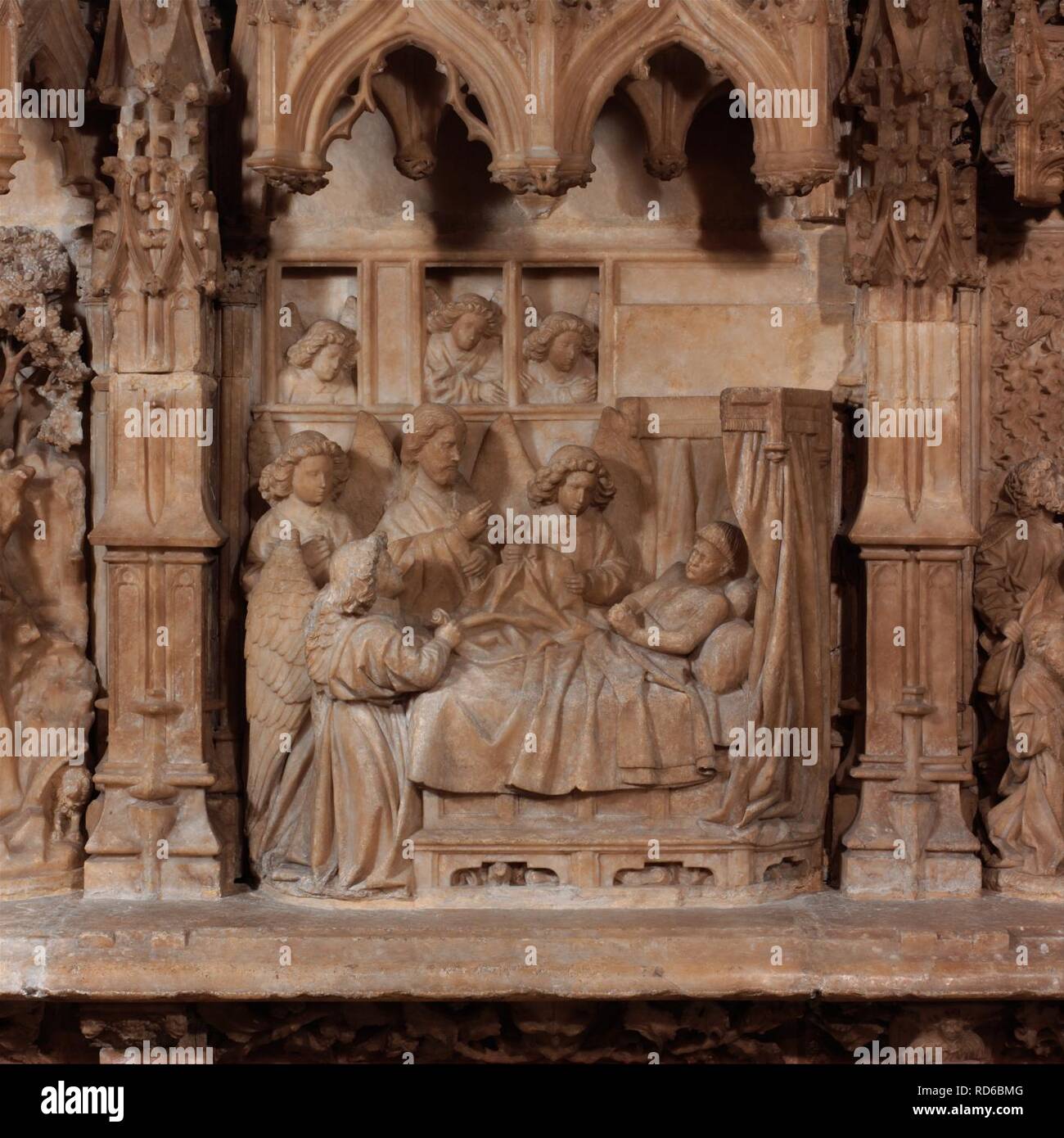 Altar Predella and Socle of Archbishop Don Dalmau de Mur y Cervelló ...