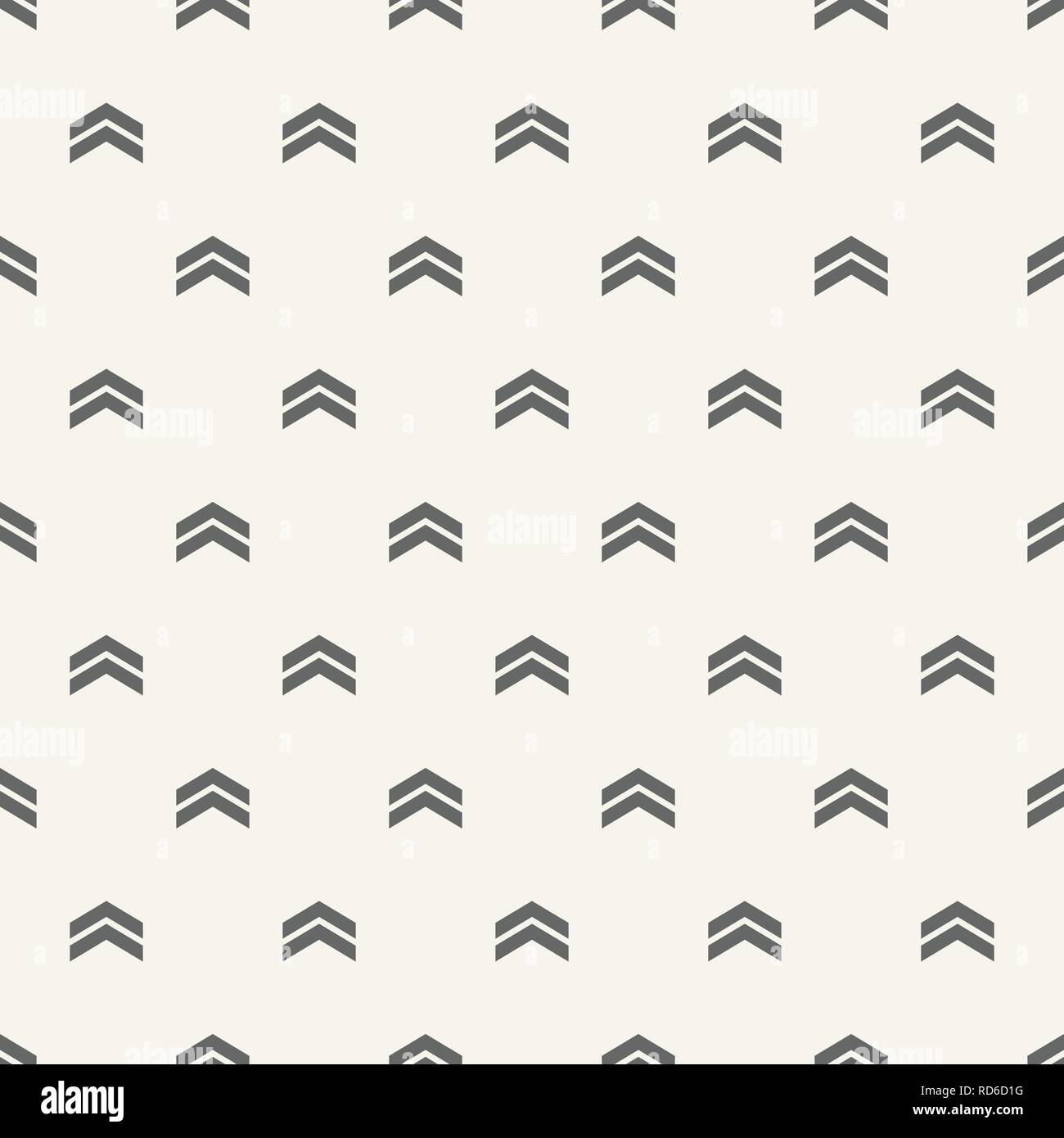 Seamless pattern with arrows motif. Minimalist abstract background ...