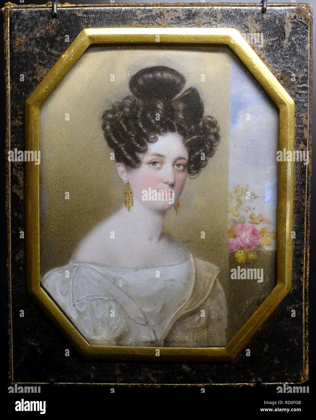 Amalie von Stubenrauch by Emanuel Thomas Peter, Stuttgart, 1830 ...