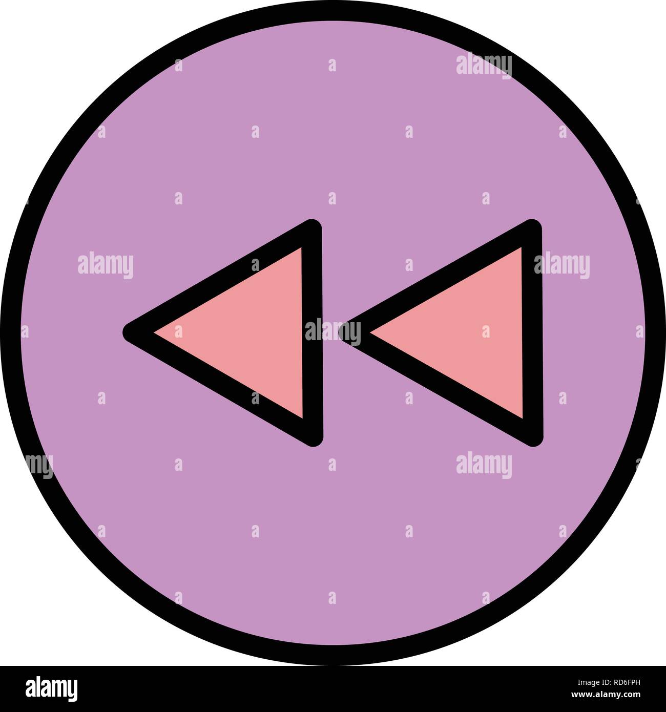 Back Sign Icon Vector Illustration For Personal And Commercial Use ...