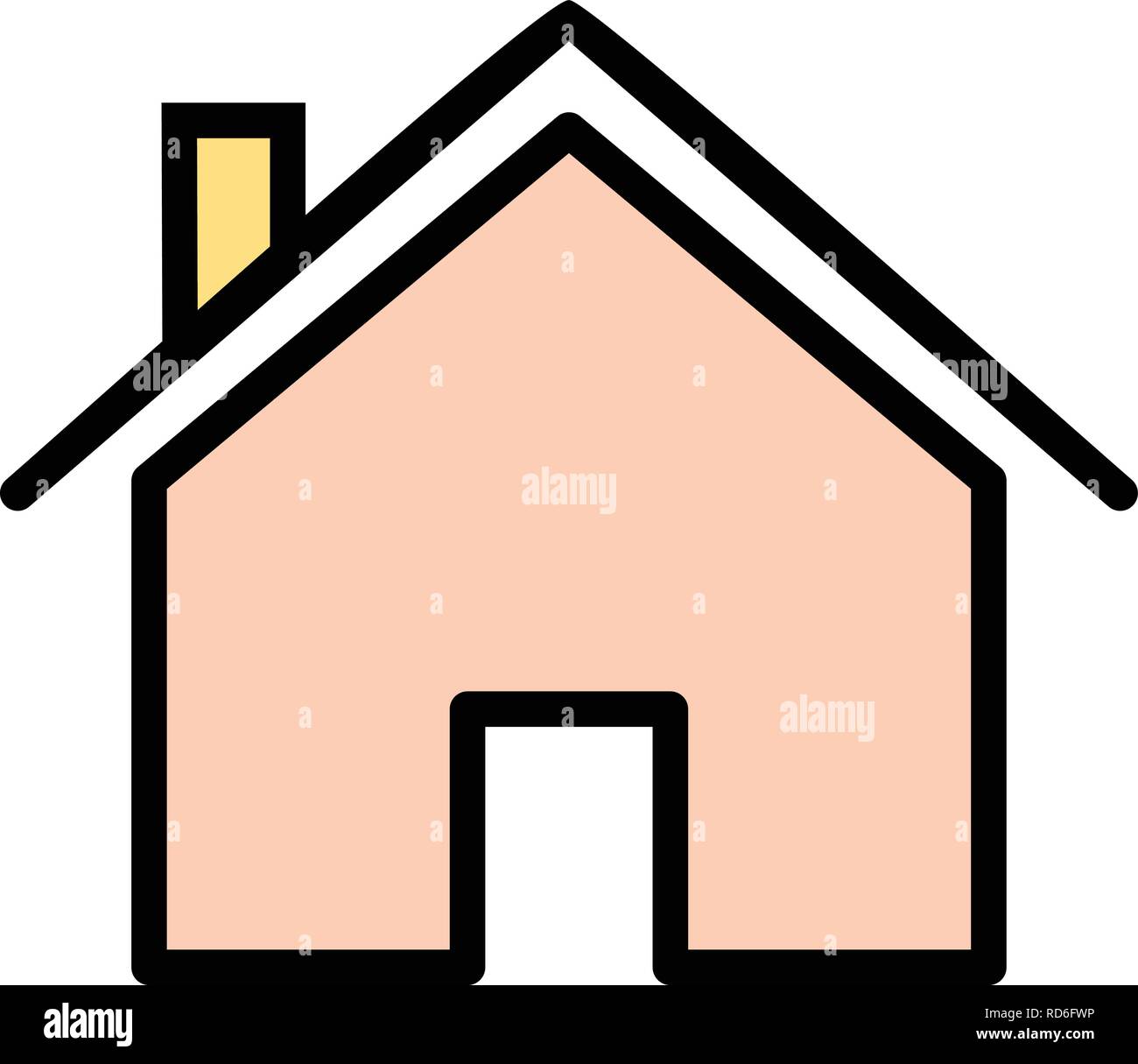 House Sign Icon Vector Illustration For Personal And Commercial Use ...