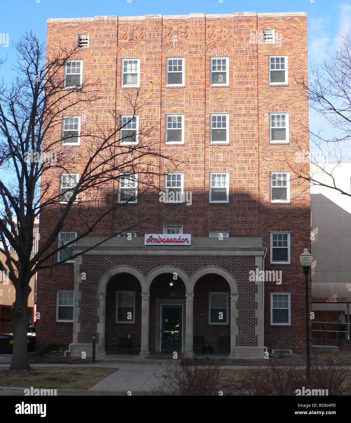 Ambassador Apartments from S 1 Stock Photo - Alamy