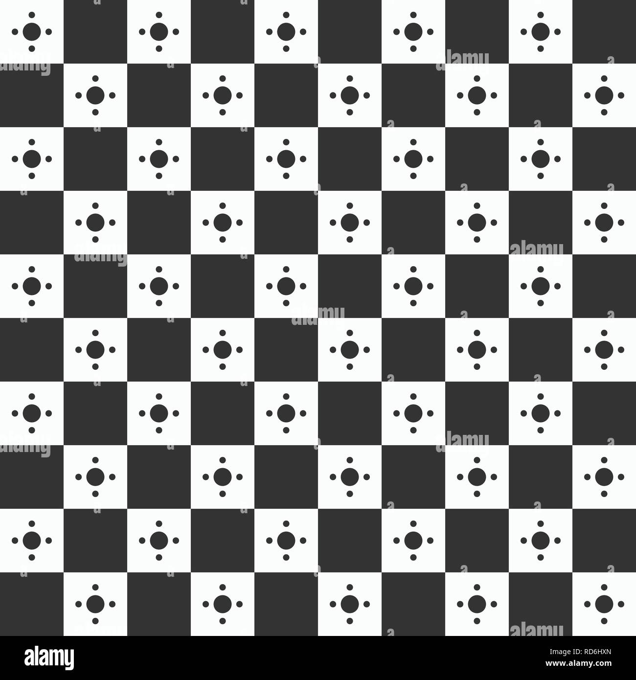 Circles inside of squares Stock Vector Images - Alamy