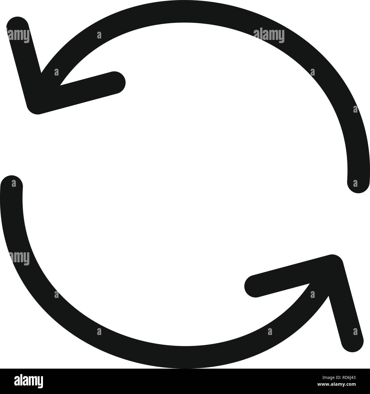 Reload Sign Icon Vector Illustration For Personal And Commercial Use ...