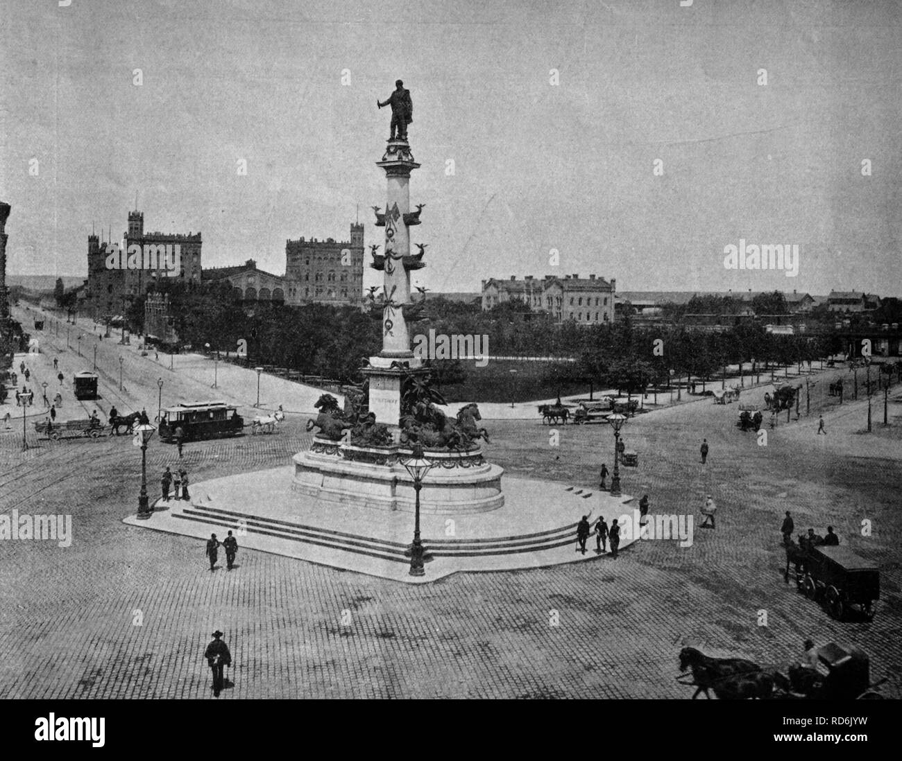 First roundabout Black and White Stock Photos & Images - Alamy