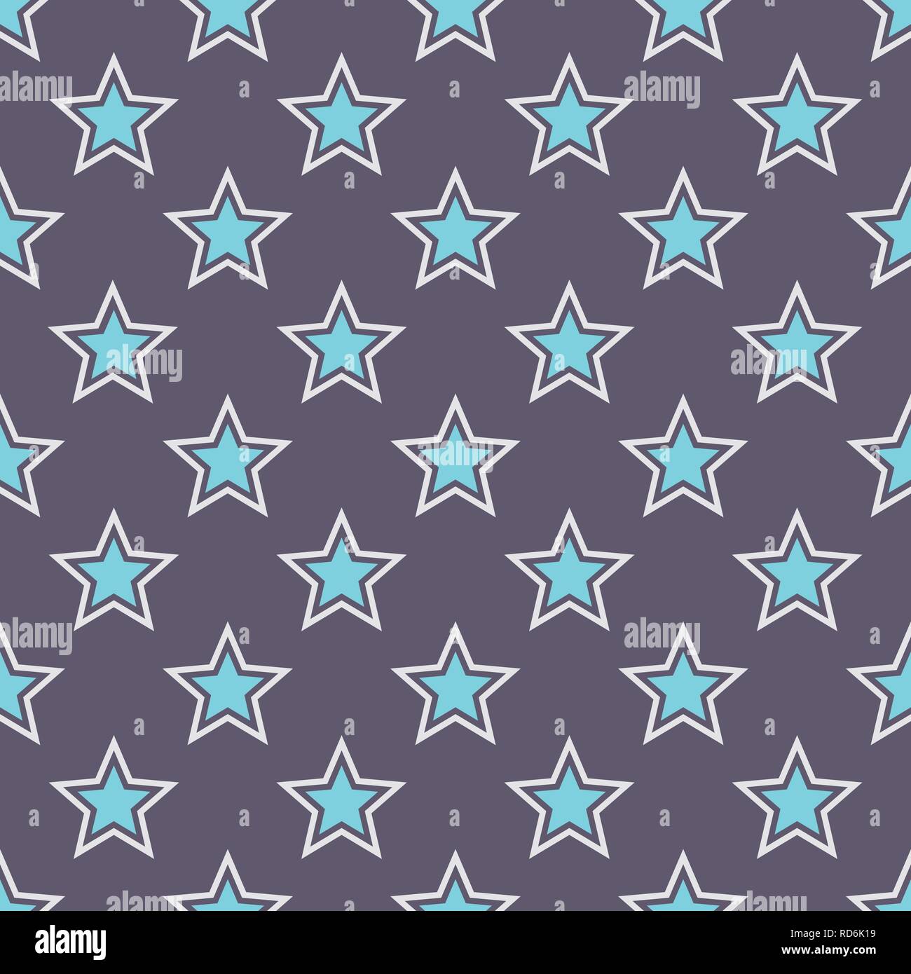 Abstract seamless stars pattern. Stylish texture. Regularly repeating ...