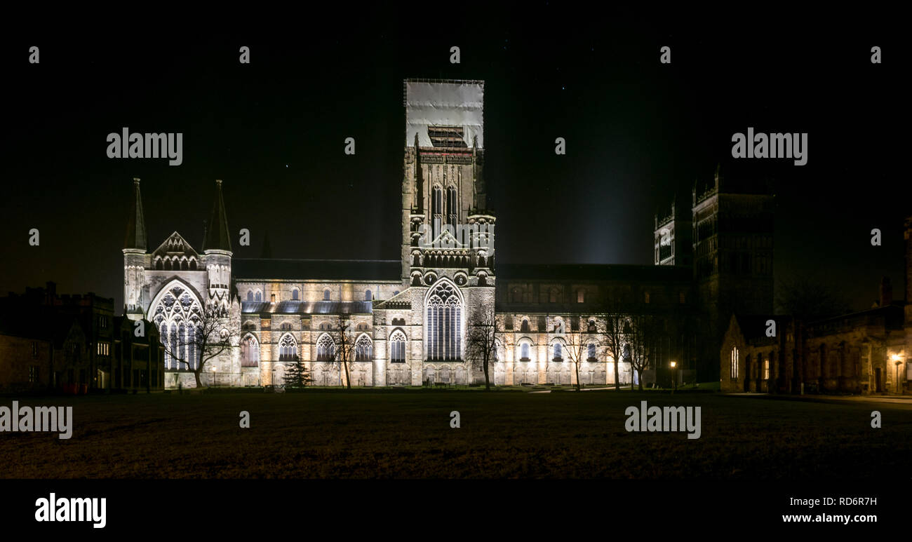 Durham Cathedral Stained Glass Window High Resolution Stock Photography ...