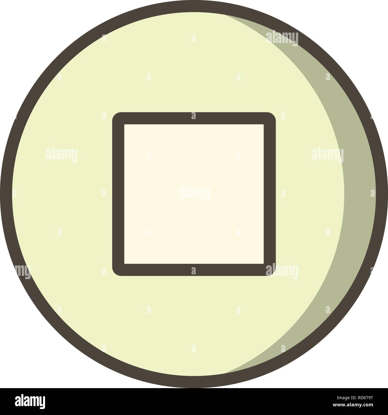 Vector Basic Icon Stock Vector Image & Art - Alamy