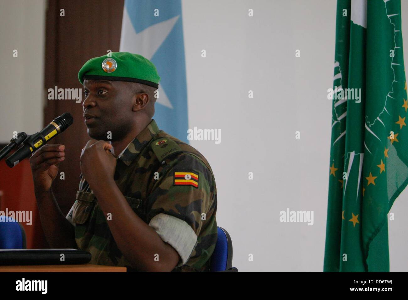 AMISOM Spokesperson Handover 01 (7542299354 Stock Photo - Alamy