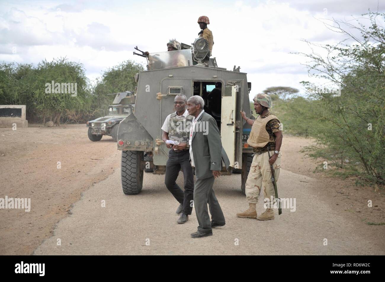 AMISOM's Humanitarian Unit today conducted an assesment of Bulo Burte ...