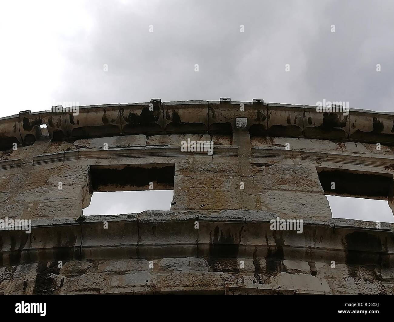 Amphitheatre (Pula) 02 Stock Photo - Alamy